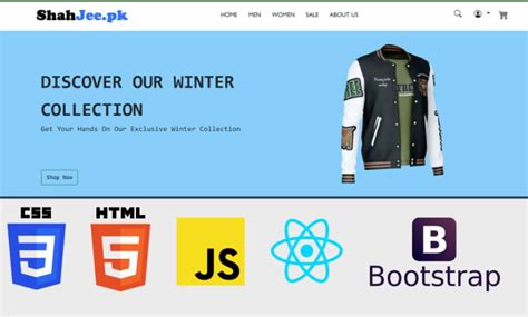 be your front end developer using react and bootstrap by hashim 01 fiverr