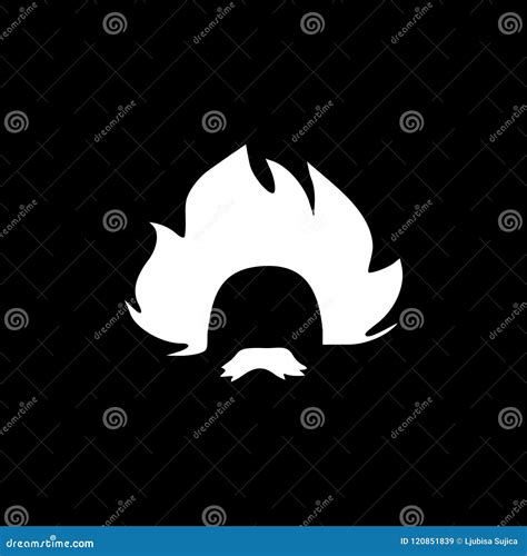 Einstein Icon Professor Scientist Logo Vector Illustration