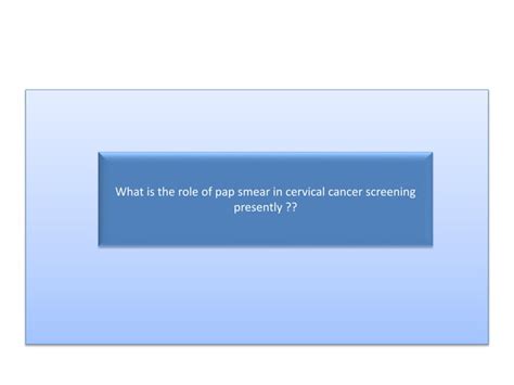 Pap Smear Interpretationpptx Cancer Diseases And Conditions