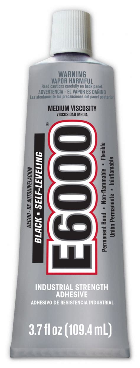 Eclectic E6000 3 7 Fl Oz Construction Adhesive 16nh01 230031