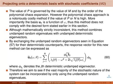 Projection Methods For Stochastic Structural Dynamics Pdf Physics Science