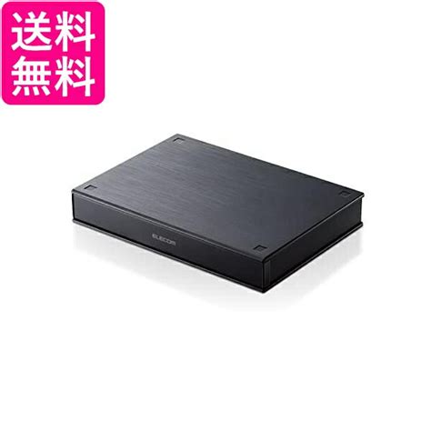 【楽天市場】エレコム ポータブルhdd ハードディスク 4tb Pcテレビ録画用 Usb32gen1 ブラック Elp