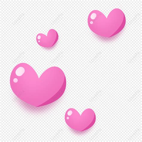 분홍색 아름다운 사랑 Png 일러스트 무료 다운로드 Lovepik