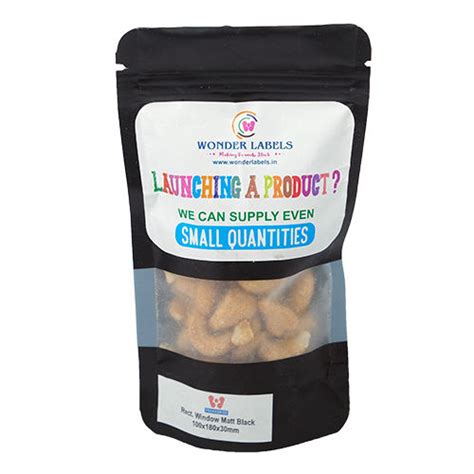 Rect Window Matt Pouch At Best Price In New Delhi Wonder Packagings