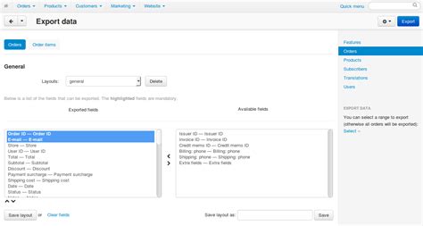 How To Export Orders CS Cart X Documentation