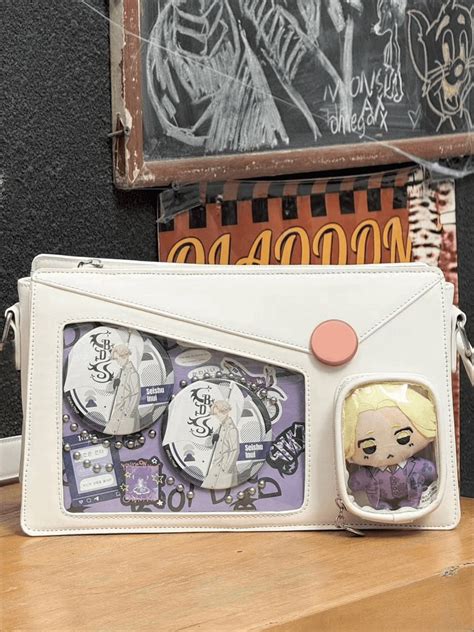 Handbagcrossbody Itabag Enamel Pin Display Bag Small Itabag Wallet