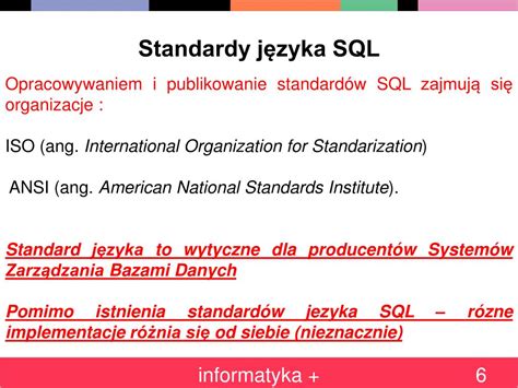 ppt sql podstawy zapytań powerpoint presentation free download