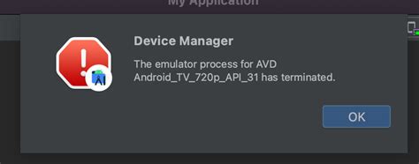 Unable To Open Android Tv Emulator On Mac M1 Pro Machine Stack Overflow
