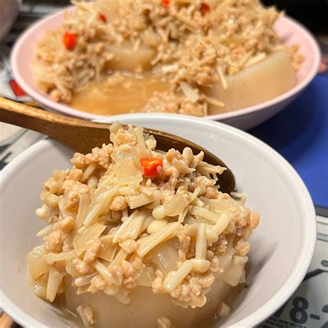 辣炒素肉碎配白蘿蔔排 素食 by 貓糧貓娘 愛料理