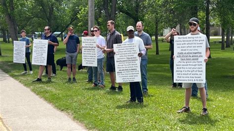Were Not Going Away Rural Manitoba Pride March Participants Ask