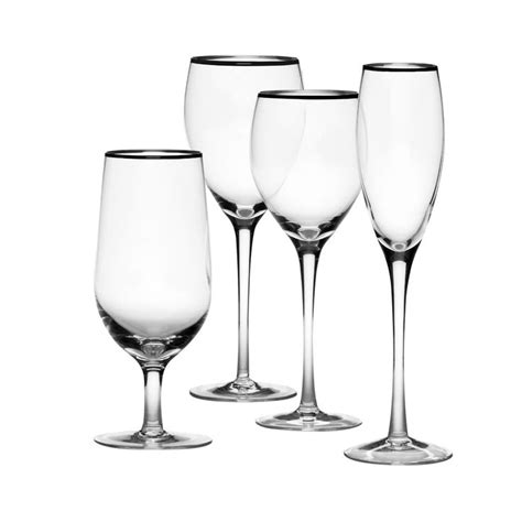 Mikasa® Cameo Platinum Stemware Bed Bath And Beyond Stemware