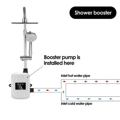 200w ปั้มอัตโนมัติ ปั้มน้ำอัตโนมัติ Shower Booster Pump บูสเตอร์ปั๊มใน