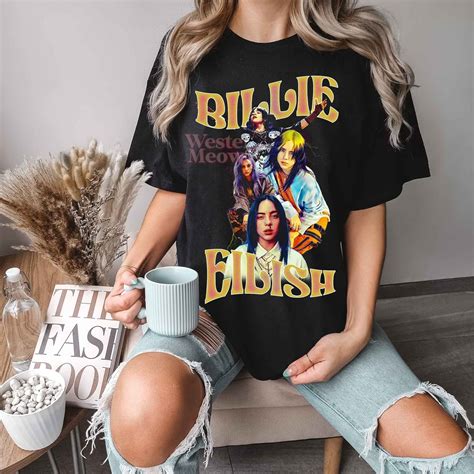 Billie Eilish Vintage 90s Vintage Style Shirt Walmart