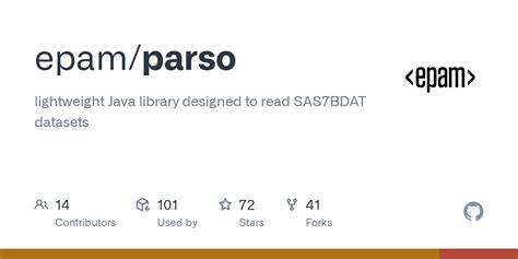 Github Epamparso Lightweight Java Library Designed To Read Sas7bdat Datasets