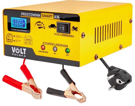 Зарядний пристрій для акумуляторів Volt Polska Smart A16: 1 199 грн ...