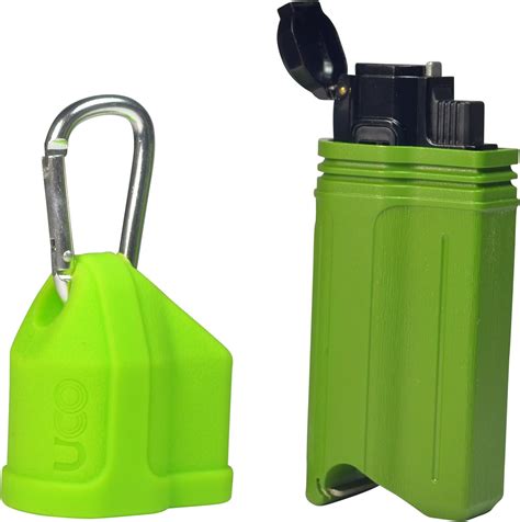 UCO Stormproof Lighter and Bottle Opener - Green: Amazon.co.uk: Sports ...