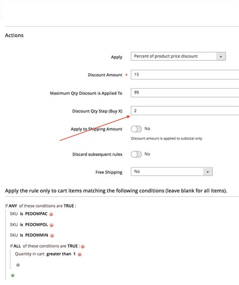 Magento 21 Cart Price Rules Minimum Purchase Of 2 Of The Same Items