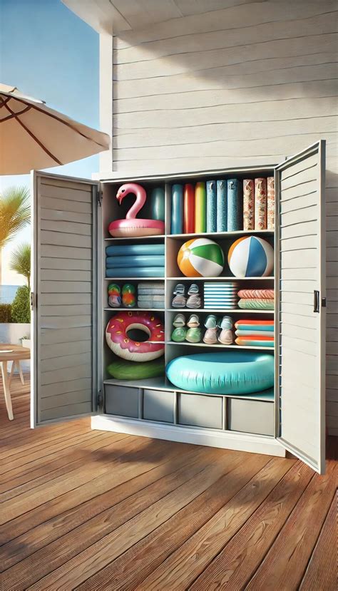 Pool Float Storage Ideas