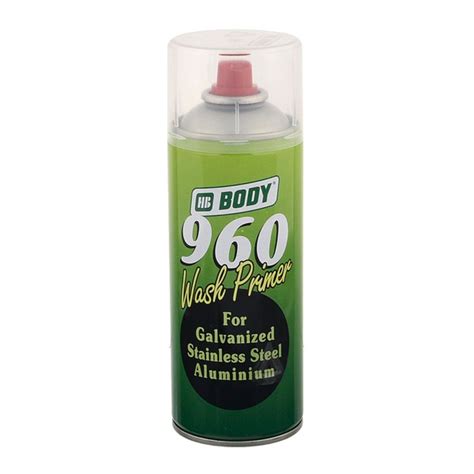 Грунт желто-зеленый НВ BODY 960 WASH PRIMER 400мл кислотный аэрозоль ...