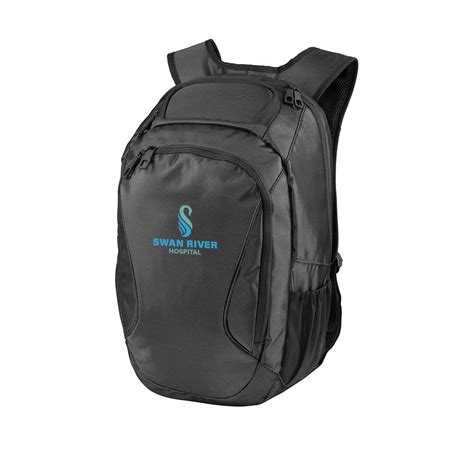 Port Authority Form Computer Laptop Backpack Embroidered