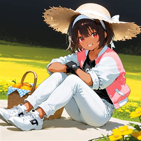 A Woman In A Pretty Pink Jacke Image Created By KUSANAGI Tensor Art