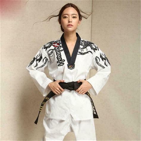 Unbranded Adult Men Women Master Taekwondo Uniforms Dobok Tae India Ubuy