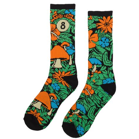 Santa Cruz Eric Winkowski 8 Baller All Over Crew Sock Cal Skate