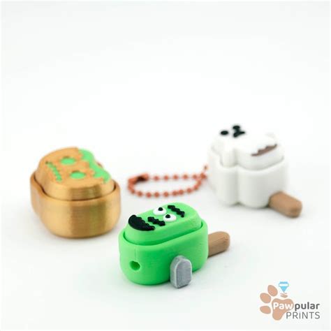 3d Printable Spooky Pops By Pawpular Prints