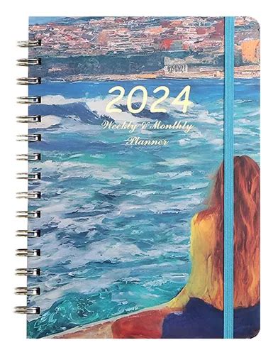 Agenda Diaria 2024 Planificadora Semanal Y Mensual Mujer A5 Mercadolibre