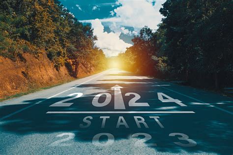 2024년 새해 아이디어 사업가를 위한 연하장 아이디어 2024년 트렌드 여행 및 비즈니스 성장 계획 Ai 또는 인공 지능을