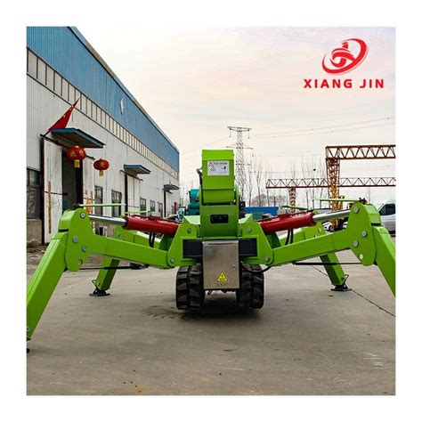 Hydraulic 3 Ton Spider Crawler Crane Remote Control Spider Crane