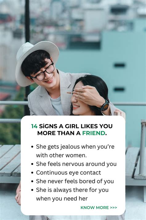 14 Incredible Signs She Likes You More Than Being Friends