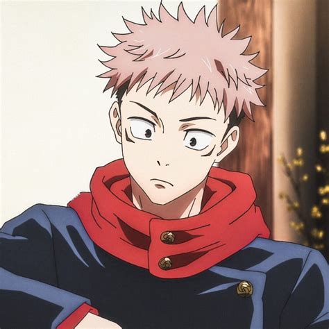 咒术回战 虎杖悠仁 动漫男头 高清图片，堆糖，美图壁纸兴趣社区