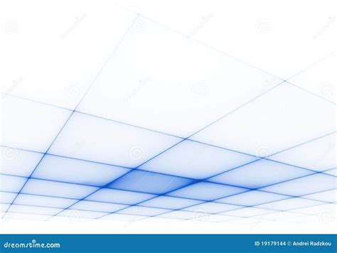 Blue Grid 3d Surface Stock Illustration Illustration Of Detail 19179144
