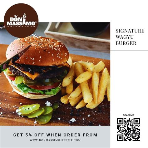 Don Massimo Toasted Burger Bun Grilled Wagyu Burger Facebook