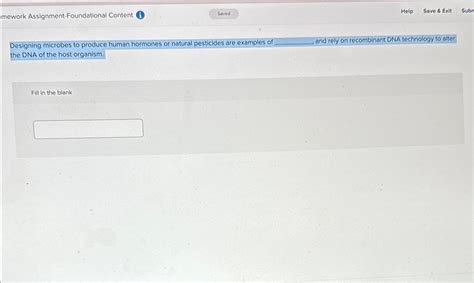 Solved Mework Assignment Foundational Contenthelpsave And
