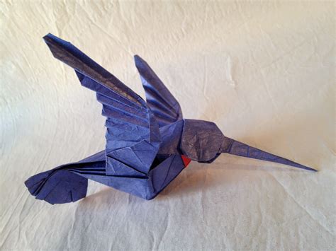 Origami Hummingbird A Step By Step Guide To Create A Delicate Paper
