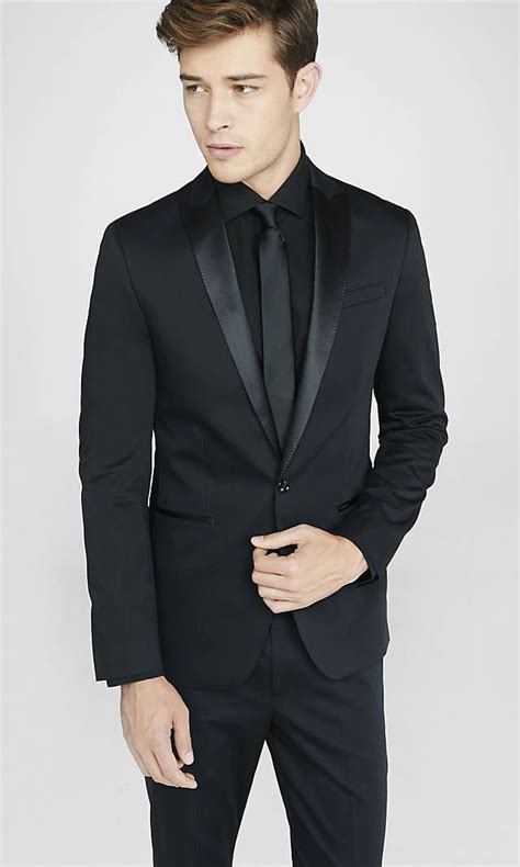 Grooms Attire Prom Suits Wedding Suits Men Black Tuxedo