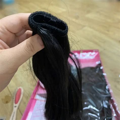 Hair Styling 핑크에이지가발포니테일가발롱웨이브가발 On Bunjang Global Site
