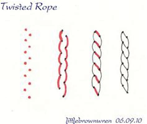How To Draw A Twisted Rope Karndeanvangoghreclaimedmaple