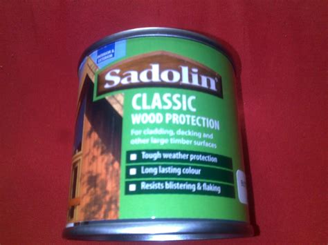 Sophias Product Reviews Sadolin Classic Wood Protection