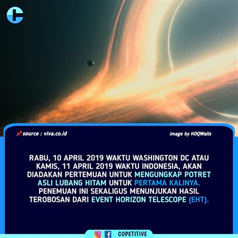 Copetitive Sudah Lama Kita Mengenal Black Hole Atau Lubang Hitam
