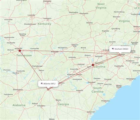Flights From Atlanta To Raleighdurham Atl To Rdu Airlines And Best