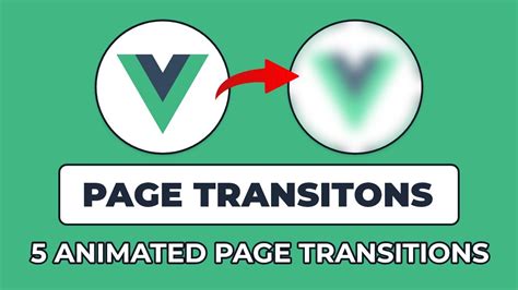 5 Awesome Vue Router Animated Page Transitions In Vue Js Youtube
