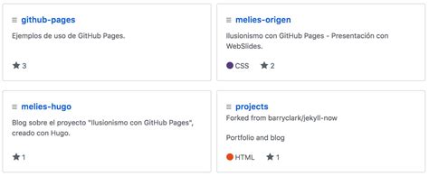 GitHub Pages Ejemplos De Uso