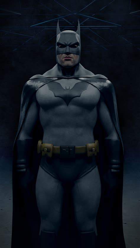 Batman Concept Casting Game Ready 3d Model Finished Projects