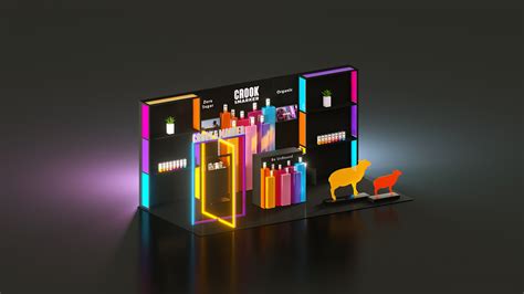 Booth Design For Crook And Marker Behance