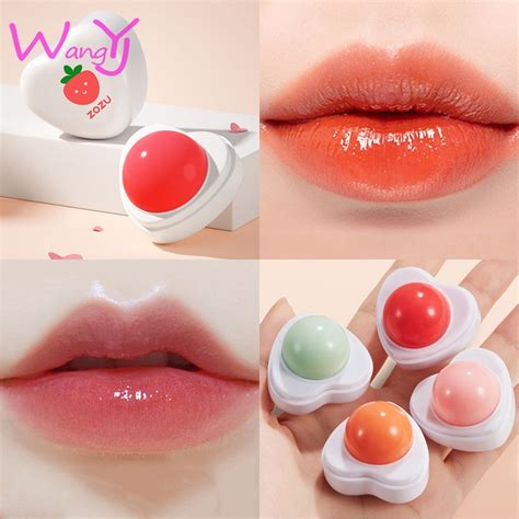 Zozu Portable Fruit Flavored Lip Balm Hydrating Moisturizing Lips Small
