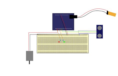 Controlling Dc Motor With An Ultrasonic Sensor With Conformation Leds