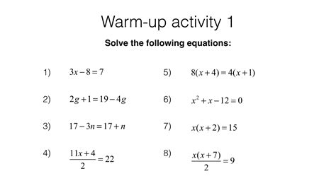 How To Write And Solve An Equation
